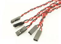 China 20cm Female To Female Jumper Wires 2pin Dupont With 2.54mm Spacing Pin Headers for sale
