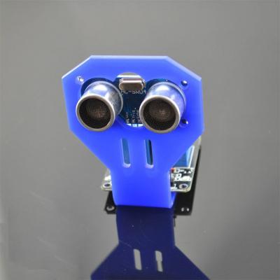 China Intelligent Barrowload Diy Robot Kit , Mount HC-SR04 Cartoon Ultrasonic Sensor for sale