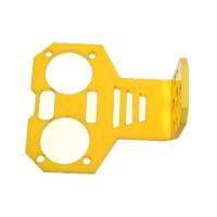 China HC-SR04 Fixed Bracket Holder For Distance Sensor Yellow Color 2.8 - 3.1 Mm Thickness for sale