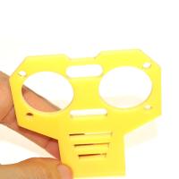 China HC-SR04 Fixed Bracket Holder For Distance Sensor Yellow Color 2.8 - 3.1 Mm Thickness for sale