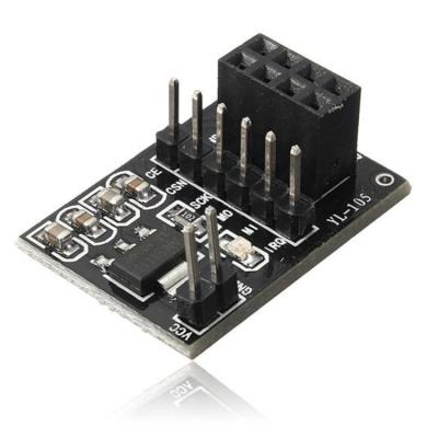China NRF24L01 Wireless Transceiver Module Socket Adapter Plate Board For 8 Pin NRF24L01 for sale