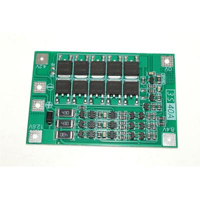 China 3S 40A Arduino Sensor Module Lipo 18650 Battery Charging Protection Module for sale