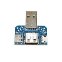 China Multiple USB Adapter Micro USB Board Male To Female 4P Type C USB Converter for sale
