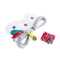 China Pulse Heart ECG Monitoring Sensor Module Kit AD8232 ECG Measurement 35.6 * 27.8mm for sale