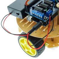 China 2WD RC Car Arduino Starter Kit With HC-SR04 Mechanical DIY Integrated Circuits for sale