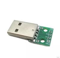 China USB 2.0 Male To 2.54mm DIP PCB Adapter Board for sale