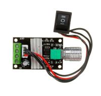 China 6V 12V 24V 3A Adjustable PWM DC Motor Speed Controller for sale