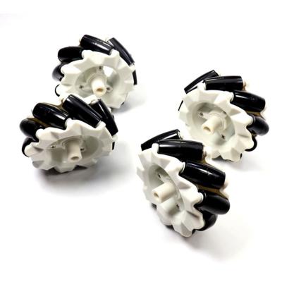 China Diameter 65MM Plastic Mecanum Wheel For 4WD Intelligent Trolley Robot for sale