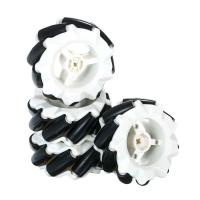 China Diameter 65MM Plastic Mecanum Wheel For 4WD Intelligent Trolley Robot for sale