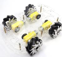China Diameter 65MM Metal Mecanum Wheel Robot For Smart Car for sale