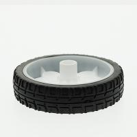 China 65×15mm ABS Plastic TT Motor Smart Car Robot Tire for sale