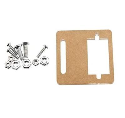 China Plexiglass SG90 RC Servo Mounting Bracket With Screws for sale