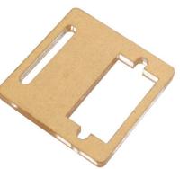 China Plexiglass SG90 RC Servo Mounting Bracket With Screws for sale