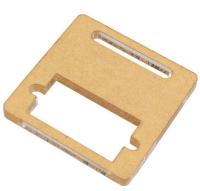China Plexiglass SG90 RC Servo Mounting Bracket With Screws for sale