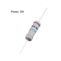 China 0.1Ω To 910KΩ 2W Carbon Film Resistor For Electronics for sale