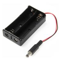 China Black Two 18650 Battery Holder Case With Switch for sale