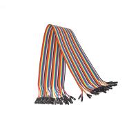 China Female To Female 40cm 40 Pin Solderless Breadboard Jumper Wires for sale
