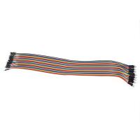 China 40cm  40 Pin Male To Male Dupont Jumper Wires for sale