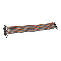 China 40cm 40 Pin Male To Female Solderless Breadboard Jumper Wires for sale