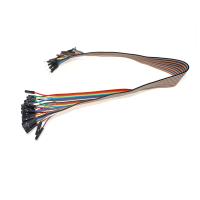 China 40cm 40 Pin Male To Female Solderless Breadboard Jumper Wires for sale