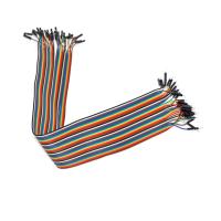 China 40cm 40 Pin Male To Female Solderless Breadboard Jumper Wires for sale