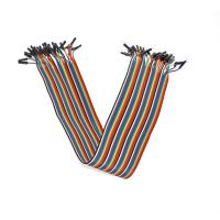 China 40cm 40 Pin Male To Female Solderless Breadboard Jumper Wires for sale