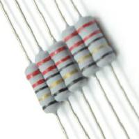 China 1W White Carbon Film Resistor Kit for Electronic Products for sale