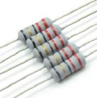 China 1W White Carbon Film Resistor Kit for Electronic Products for sale
