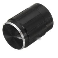 China Okystar 15*16mmh Black Solid Aluminum Potentiometer Knob for sale