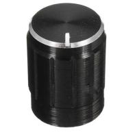 China Okystar 15*16mmh Black Solid Aluminum Potentiometer Knob for sale