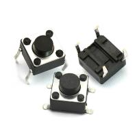 China 4 Feet 6*6*5mm Push Button Micro Limit Switch for sale