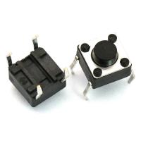 China 4 Feet 6*6*5mm Push Button Micro Limit Switch for sale