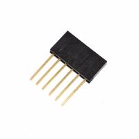 China 2.54mm 6 8 10 Pin Header Connector For Arduino Shields Gold Plating for sale