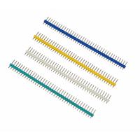 China OKYSTAR Single Row 2.54mm 40 Pin Header Connector for sale