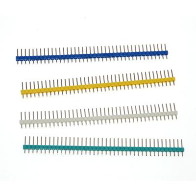 China OKYSTAR Single Row 2.54mm 40 Pin Header Connector for sale