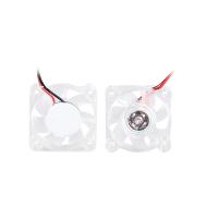 China 2510 Luminous Hydraulic Bearing Fan Mini 12V/24V Radiator 3D Printer LED Light Fan Cooling Fan for sale