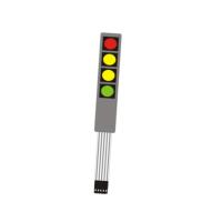 China DC12V 30mA 4 Keys Matrix DIY Membrane Switch Keypad for sale