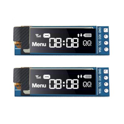 China DC3.3V 5V 0.91 Inch I2C SSD1306 OLED Display Module for sale
