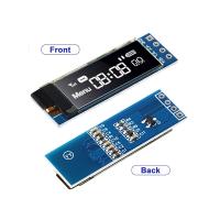 China DC3.3V 5V 0.91 Inch I2C SSD1306 OLED Display Module for sale