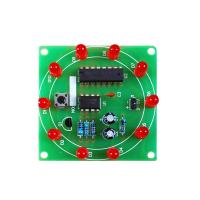 China Diameter 50mm Red LED Turntable Lamp For Computer for sale