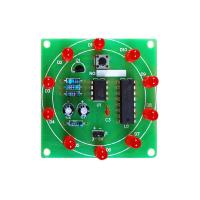 China Diameter 50mm Red LED Turntable Lamp For Computer for sale