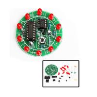 China Diameter 50mm Red LED Turntable Lamp For Computer for sale
