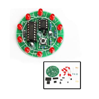 China Diameter 50mm Red LED Turntable Lamp For Computer for sale