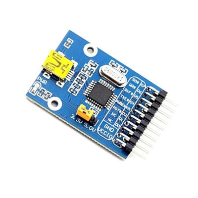 China 5V 3.3V Mini AB Connector FT245RL USB Module for sale