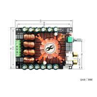 China 2 Channel 220W TDA7498E Digital Power Amplifier Board for sale