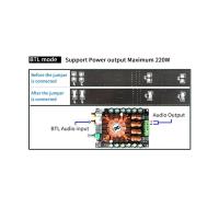 China 2 Channel 220W TDA7498E Digital Power Amplifier Board for sale