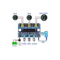 China TPA3116 2.1 Channel Audio Power Amplifier Board DC12V With 90% Efficiency for sale
