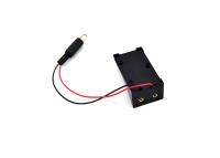 China DC 9V Battery Box Holder With DC Plug Electronic Components for sale