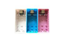 China Digital Display 2*18650 Battery Power Bank Kit With Two 5V USB Outputs for sale