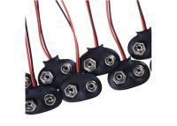 China I Type PVC Shell 9 Volt Battery Clip Connector for sale